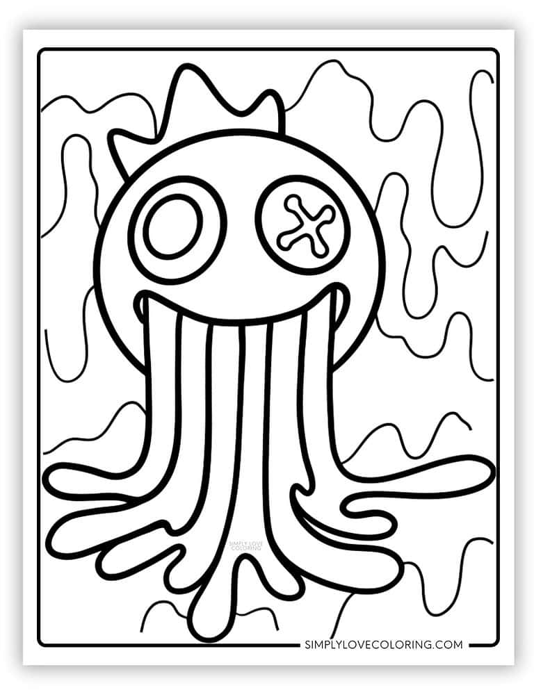 24 Rainbow Friends Coloring Pages (Free PDF Printables) - Simply Love ...