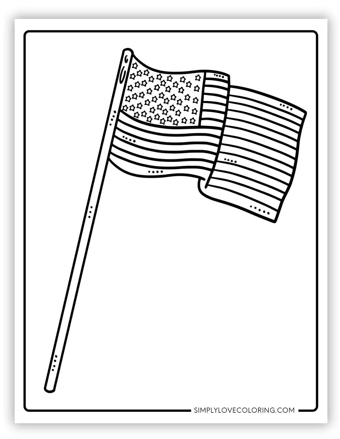 Memorial Day Coloring Pages (Free PDF Printables) - Simply Love Coloring