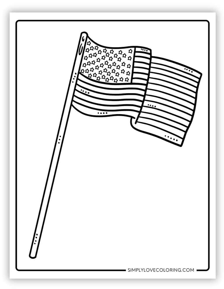 Memorial Day Coloring Pages (Free PDF Printables) - Simply Love Coloring