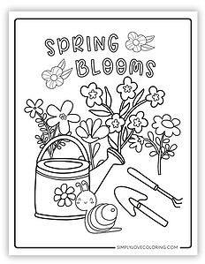 15 Spring Quotes Coloring Pages (Free PDF Printables) - Simply Love ...