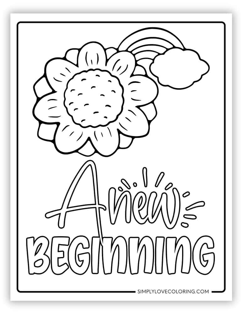 15 Spring Quotes Coloring Pages (Free PDF Printables) - Simply Love ...