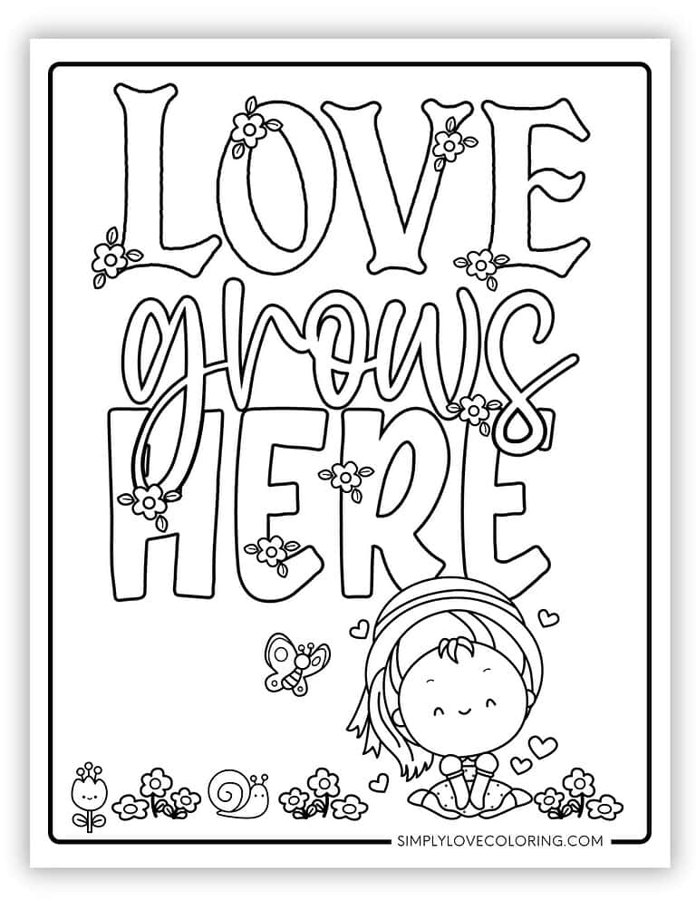 15 Spring Quotes Coloring Pages (Free PDF Printables) - Simply Love ...