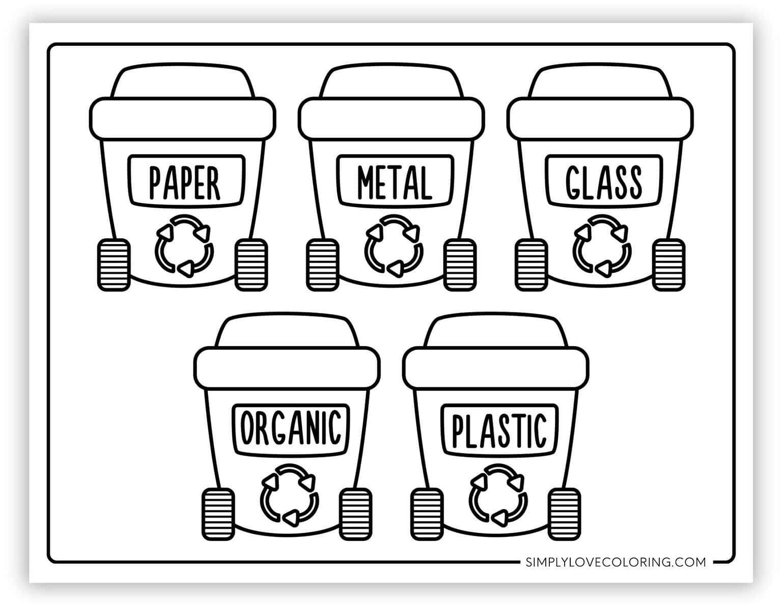 17 Earth Day Coloring Pages (Free PDF Printables) - Simply Love Coloring