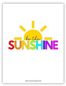 Kindness Printables (Free PDF Poster Downloads) - Simply Love Coloring