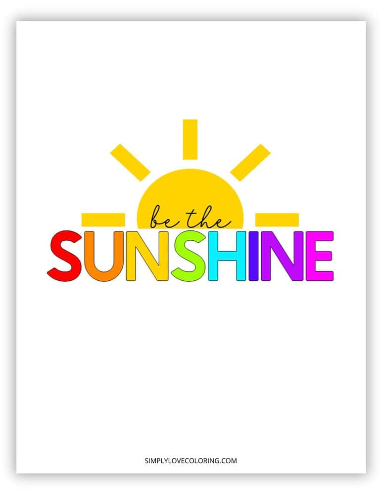 Kindness Printables (Free PDF Poster Downloads) - Simply Love Coloring