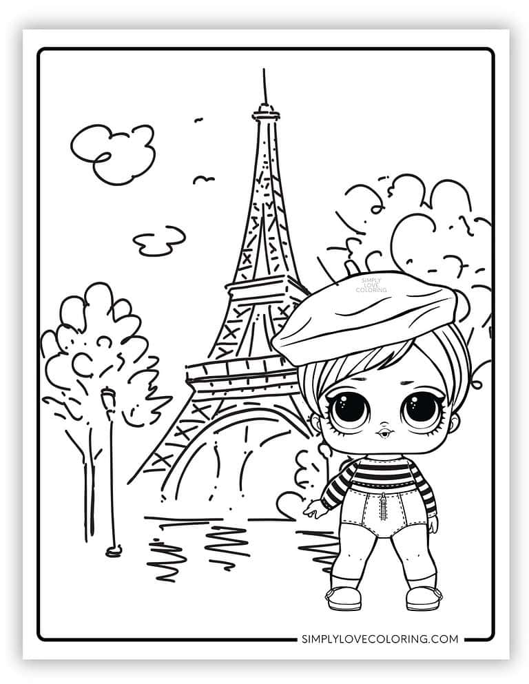 32 Fun LOL Surprise Coloring Pages (Free PDF Printables) - Simply Love ...