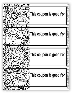 Mother's Day Coupons (Free PDF Printables) - Simply Love Coloring