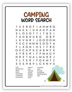 Summer Word Search Printables (Free PDF Downloads) - Simply Love Coloring