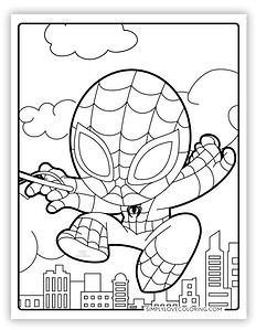 Spidey and His Amazing Friends Coloring Pages (Free PDF Printables ...