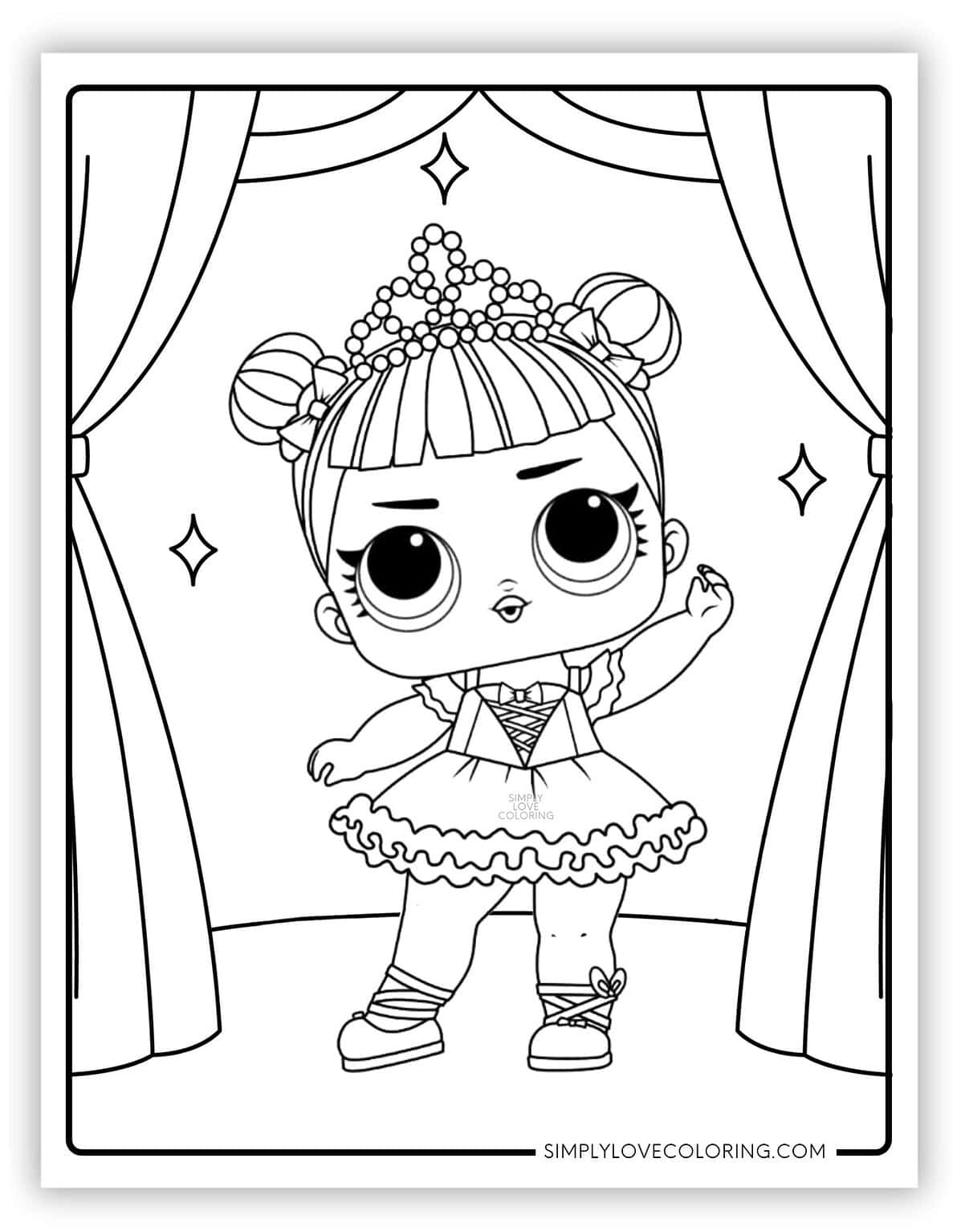 32 Fun LOL Surprise Coloring Pages (Free PDF Printables) - Simply Love ...