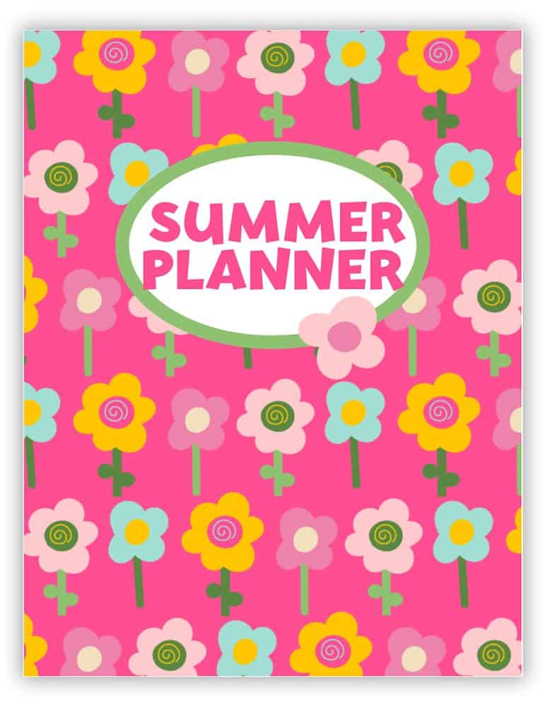 Summer Planner Printable (Free PDF Download) - Simply Love Coloring