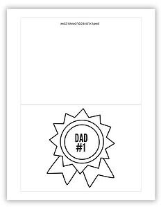 Father's Day Coloring Cards (Free PDF Printables) - Simply Love Coloring