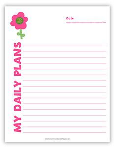 Summer Planner Printable (Free PDF Download) - Simply Love Coloring