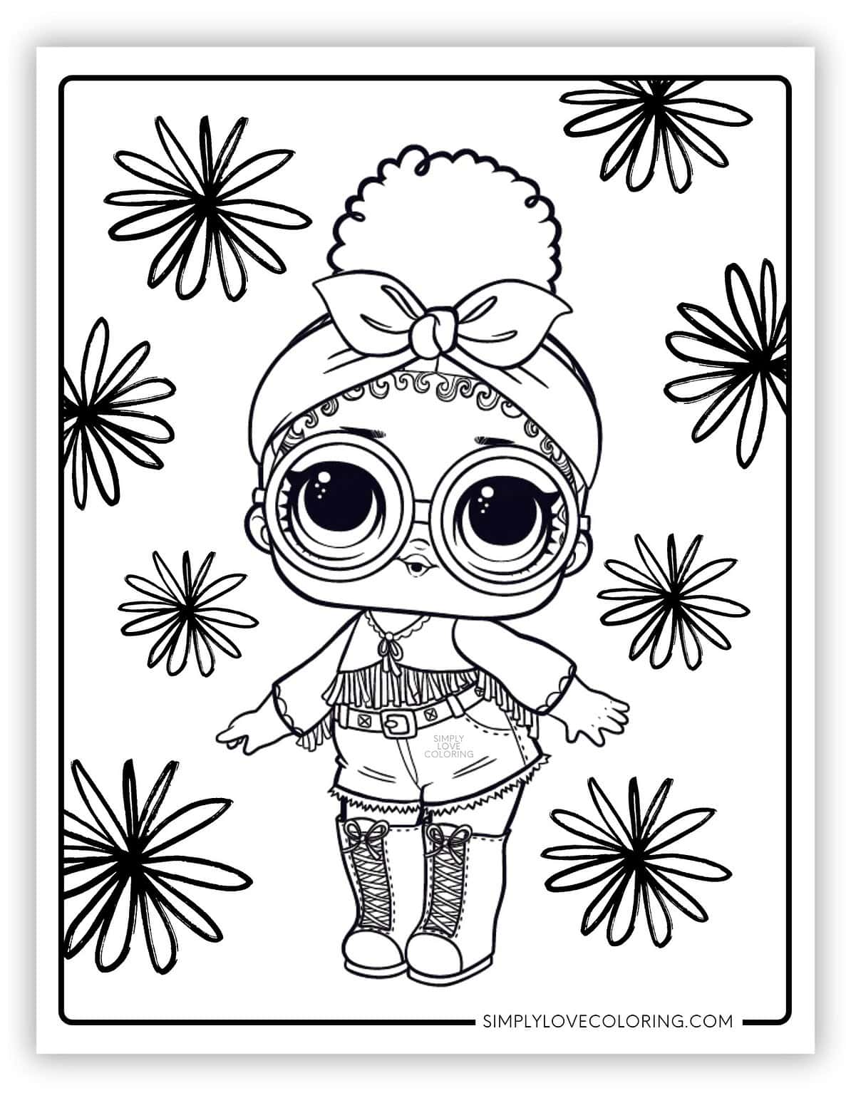 32 Fun LOL Surprise Coloring Pages (Free PDF Printables) - Simply Love Coloring
