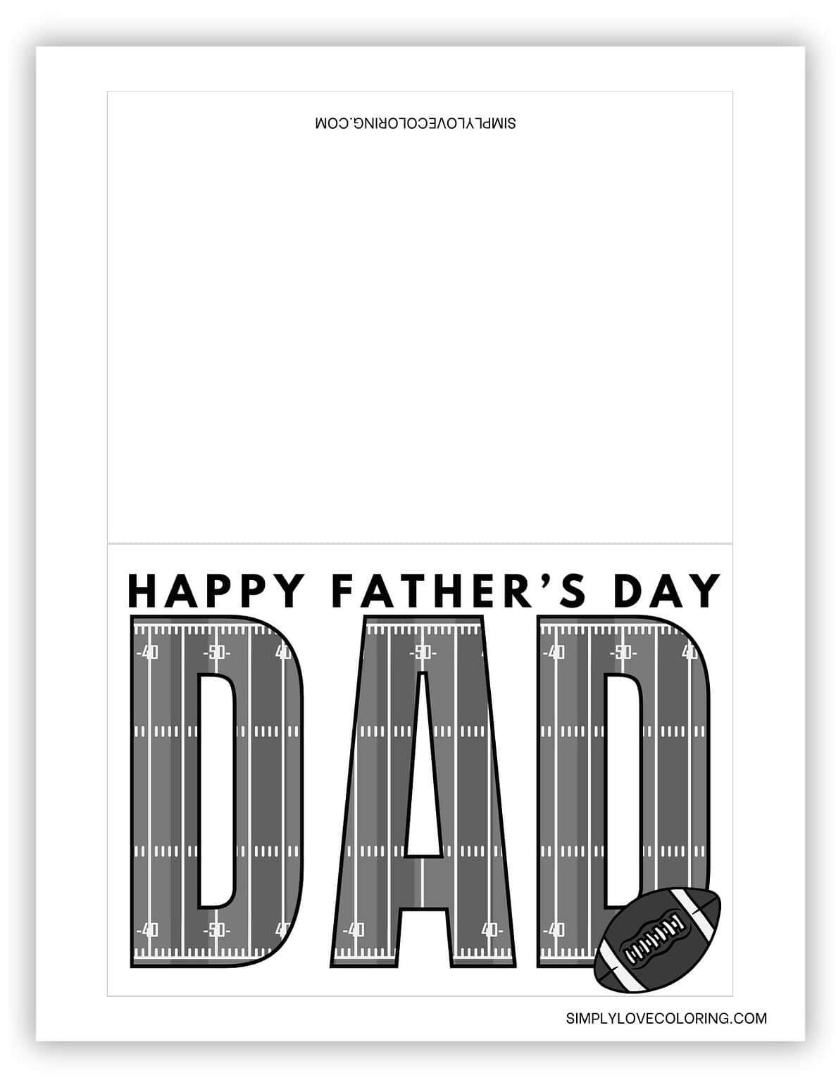Printable Father's Day Cards (Free PDF Downloads) - Simply Love Coloring