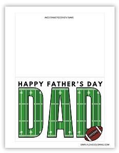 Printable Father's Day Cards (Free PDF Downloads) - Simply Love Coloring
