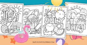 July Coloring Pages (Free PDF Printables) - Simply Love Coloring