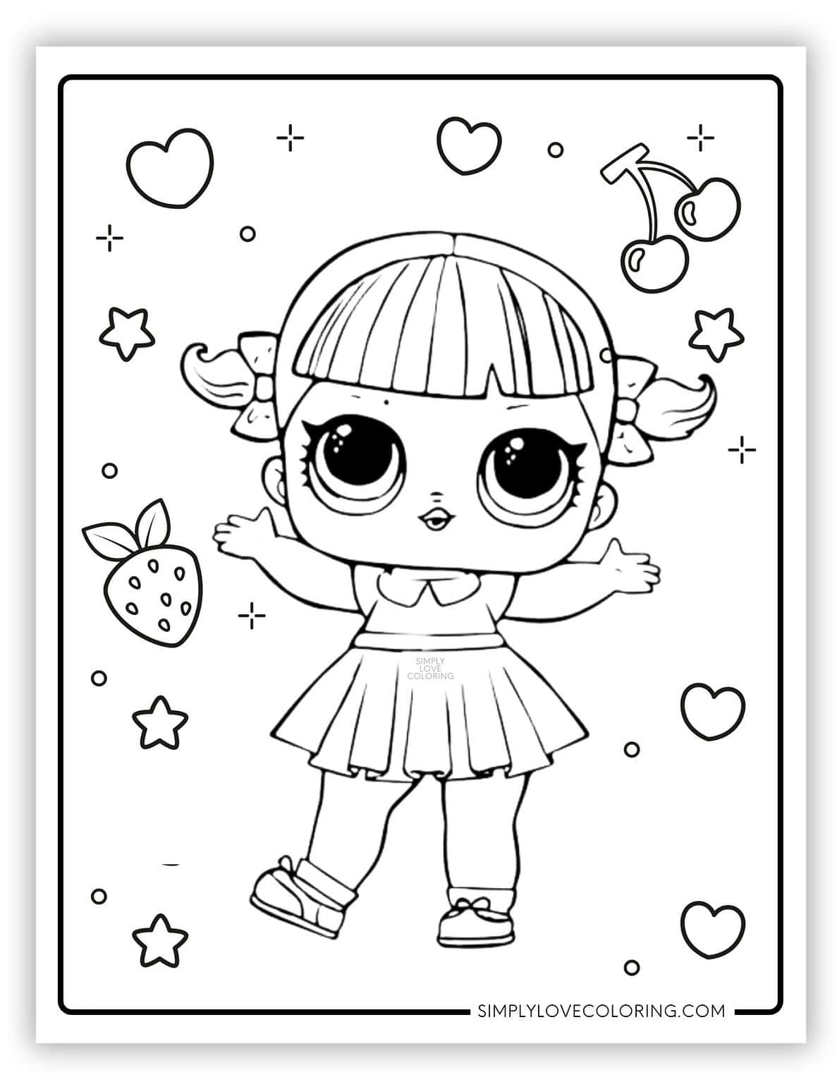 32 Fun LOL Surprise Coloring Pages (Free PDF Printables) - Simply Love ...