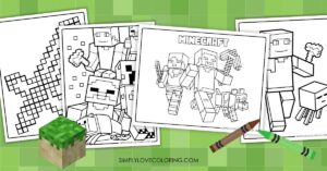 27 Fun Minecraft Coloring Pages (Free PDF Printables) - Simply Love ...