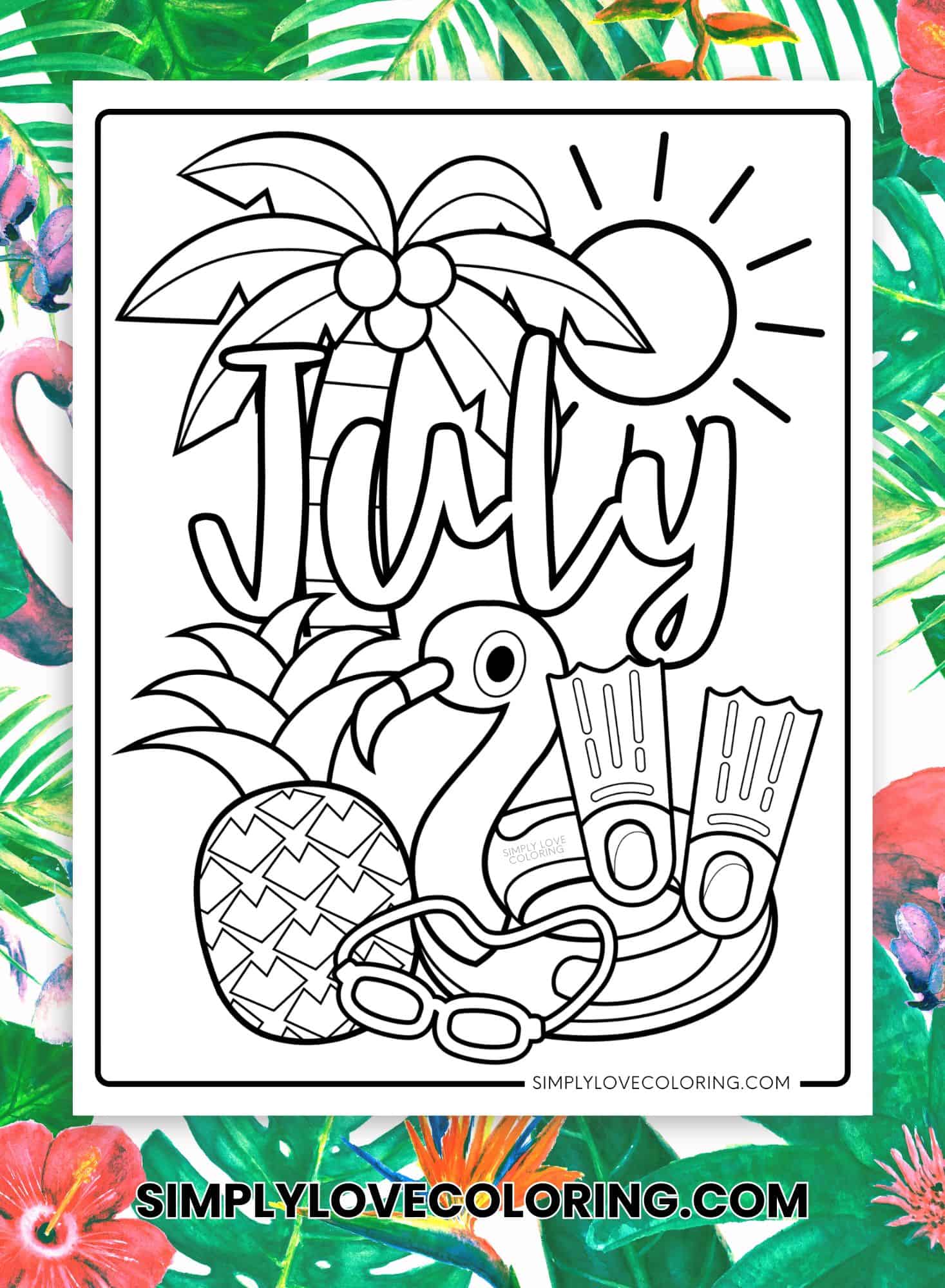 July Coloring Pages (Free PDF Printables) - Simply Love Coloring