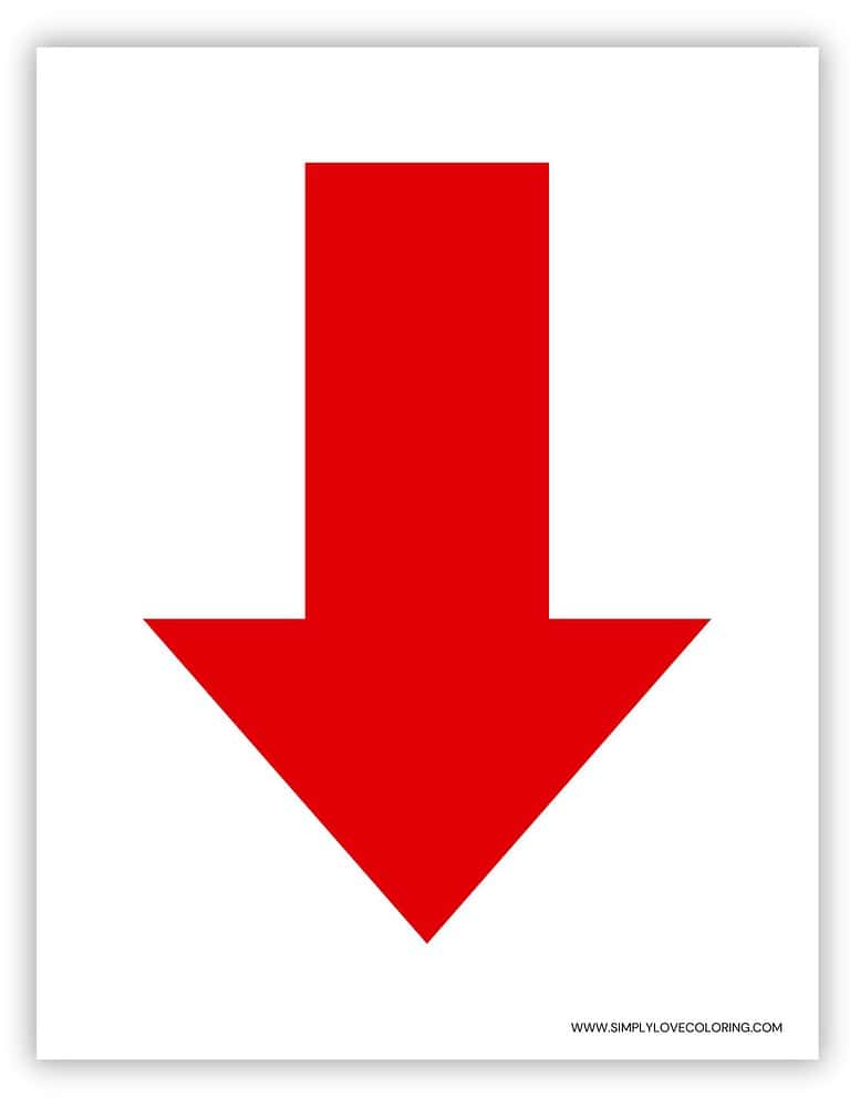 Arrow Signs Free PDF Printables Simply Love Coloring Arrow Signs Free PDF Printables Simply Love Coloring