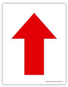 Arrow Signs (Free PDF Printables) - Simply Love Coloring