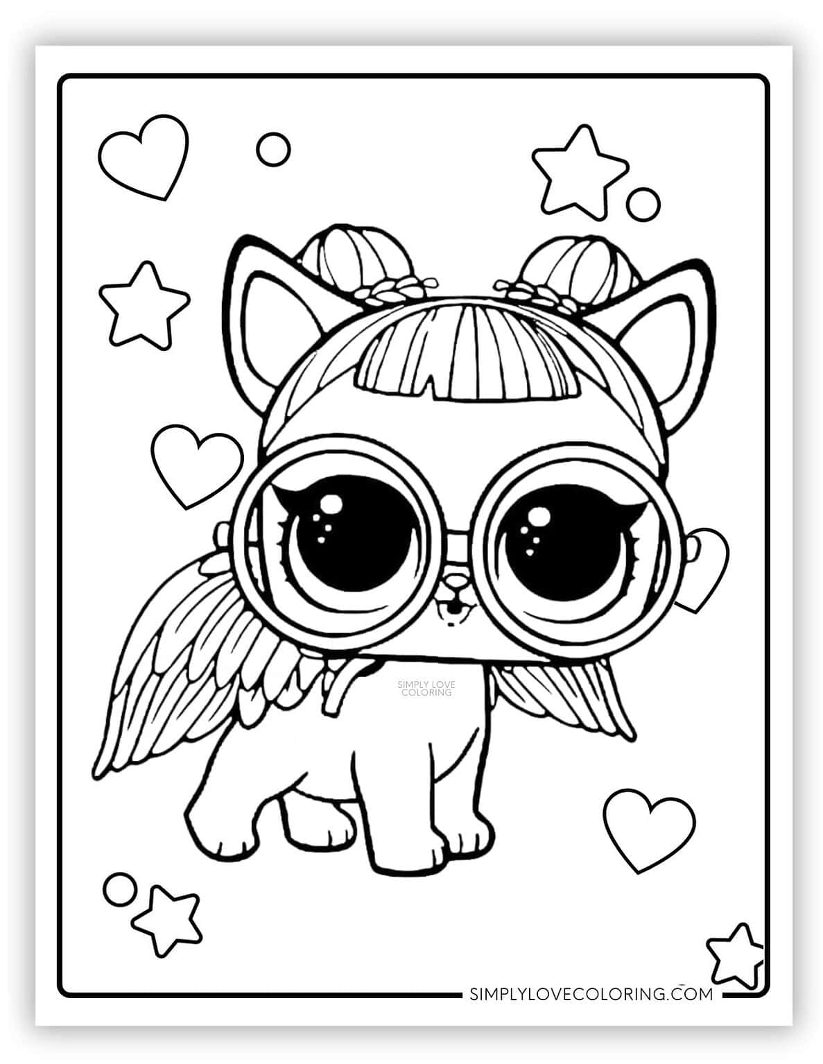 32 Fun LOL Surprise Coloring Pages (Free PDF Printables) - Simply Love ...