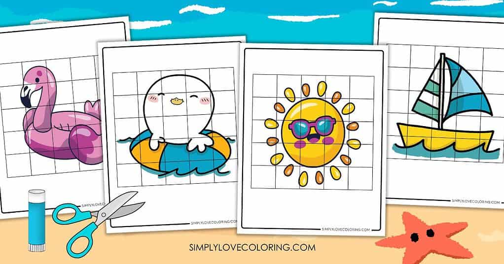 Cute Summer Jigsaw Puzzle Printables (Free PDF Downloads) - Simply Love ...