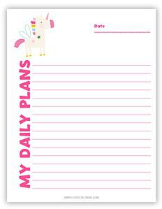Summer Planner Printable (Free PDF Download) - Simply Love Coloring