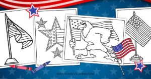Flag Day Coloring Pages (Free PDF Printables) - Simply Love Coloring