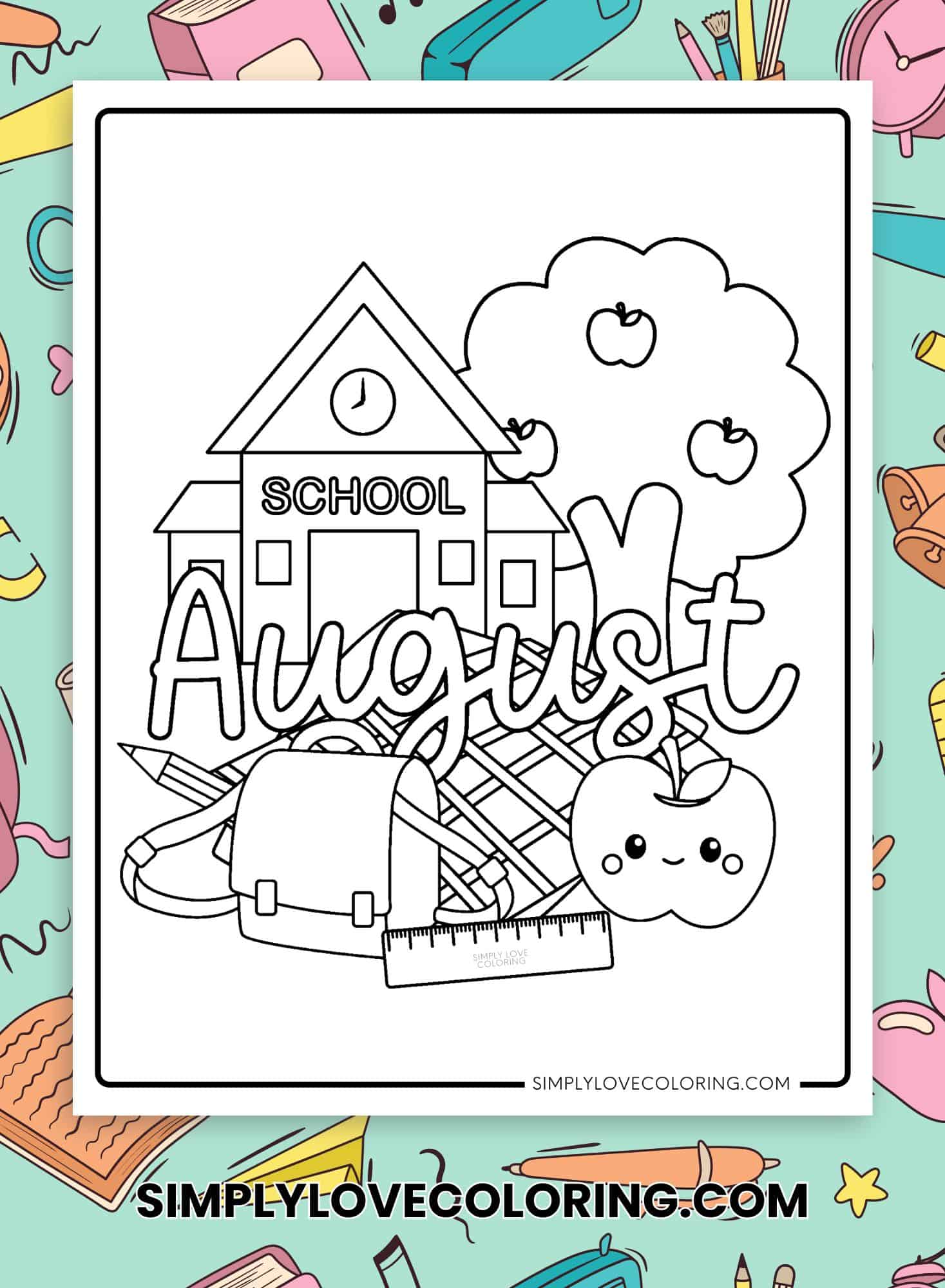 August Coloring Pages (Free PDF Printables) - Simply Love Coloring