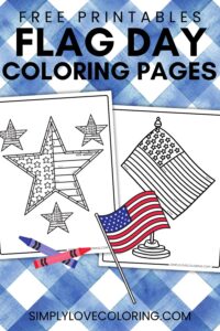 Flag Day Coloring Pages (Free PDF Printables) - Simply Love Coloring
