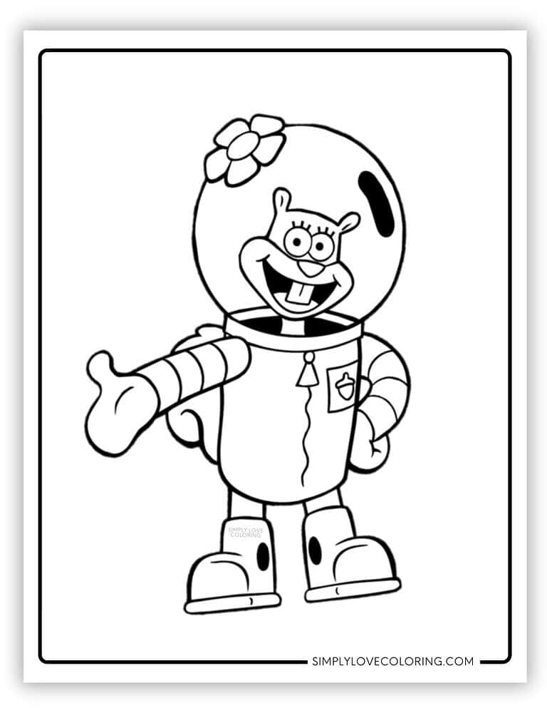 48 SpongeBob Coloring Pages (Free PDF Printables) - Simply Love Coloring