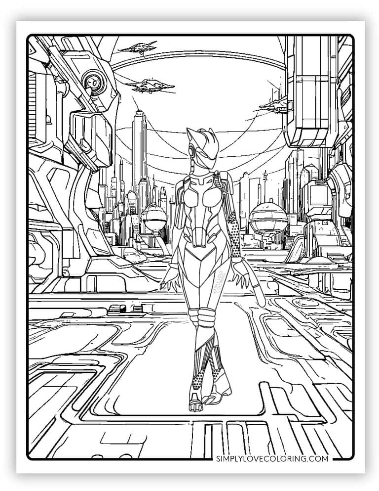 Fortnite Coloring Pages (Free PDF Printables) - Simply Love Coloring