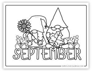 September Coloring Pages (Free PDF Printables) - Simply Love Coloring