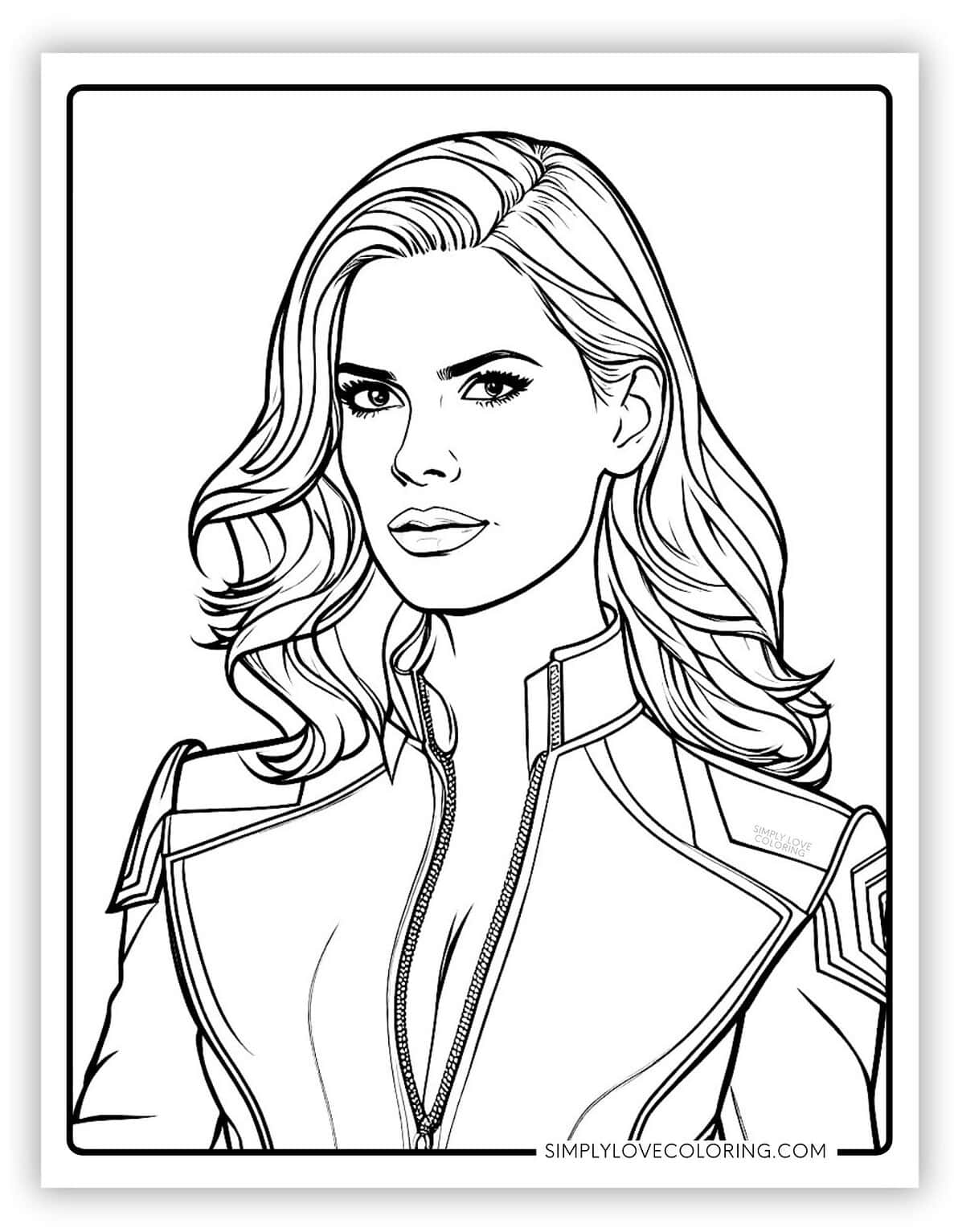 Marvel Avengers Coloring Pages (Free PDF Printables) - Simply Love Coloring