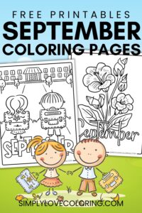 September Coloring Pages (Free PDF Printables) - Simply Love Coloring
