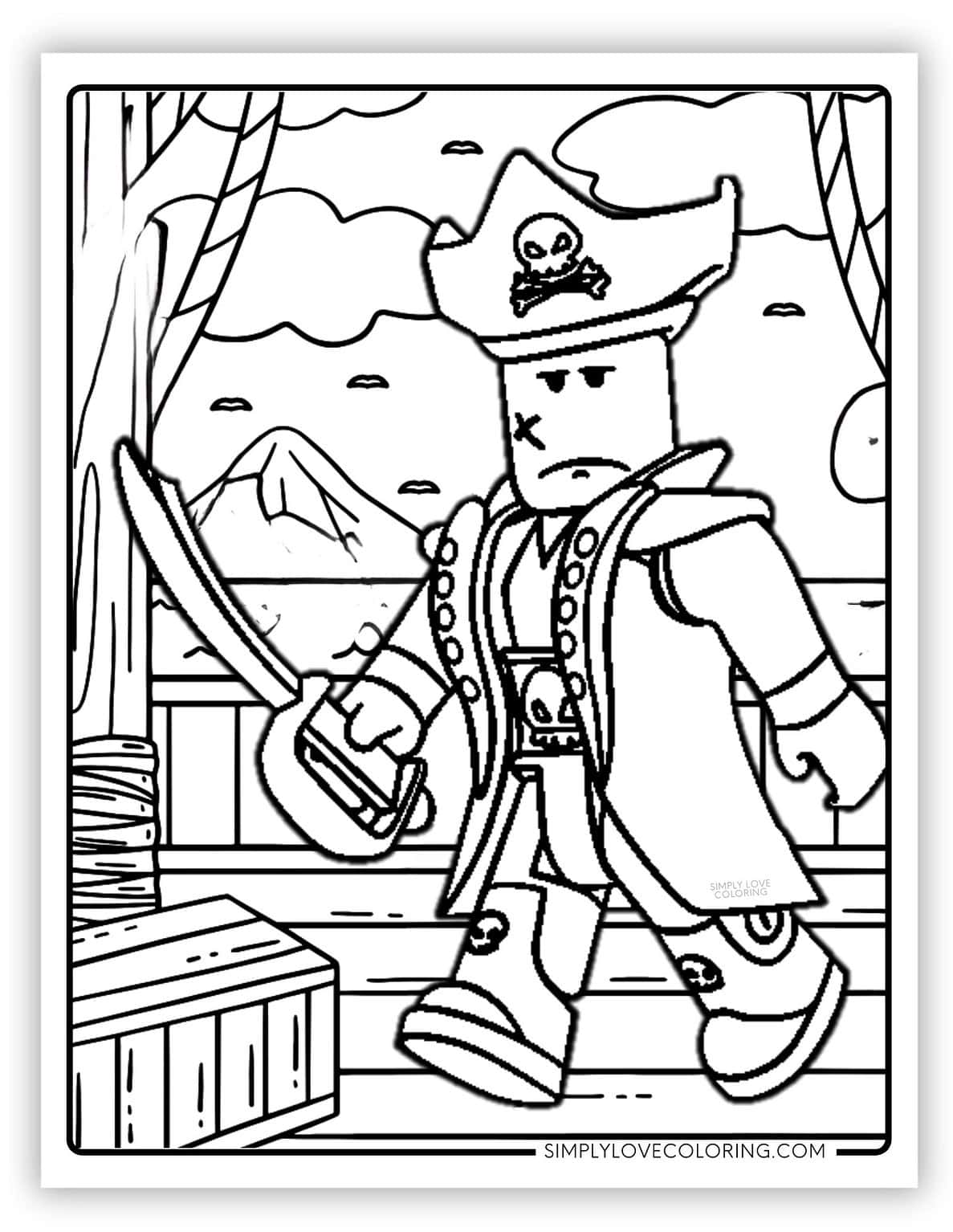 34 Roblox Coloring Pages (Free PDF Printables) - Simply Love Coloring