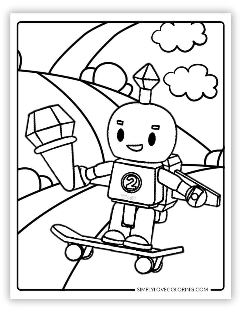 34 Roblox Coloring Pages (Free PDF Printables) - Simply Love Coloring