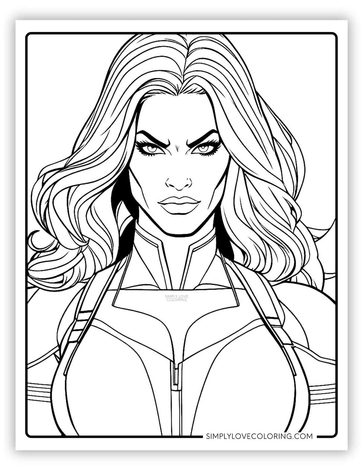 Marvel Avengers Coloring Pages (Free PDF Printables) - Simply Love Coloring