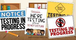 Testing in Progress Sign Printable (Free PDF Downloads) - Simply Love ...