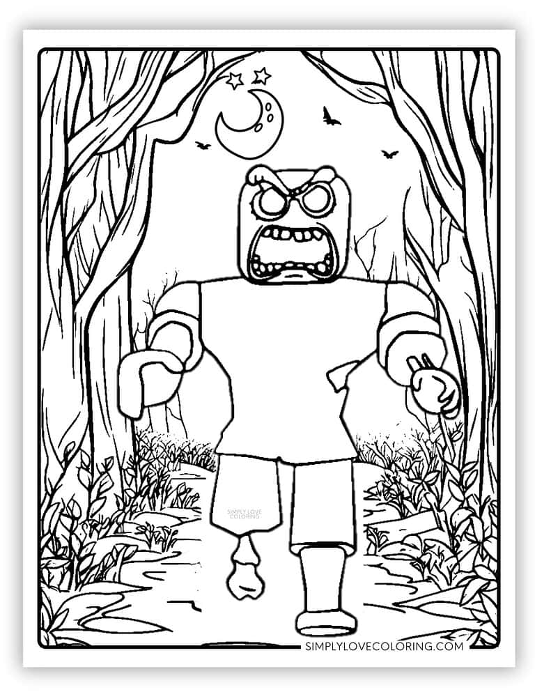 34 Roblox Coloring Pages (Free PDF Printables) - Simply Love Coloring