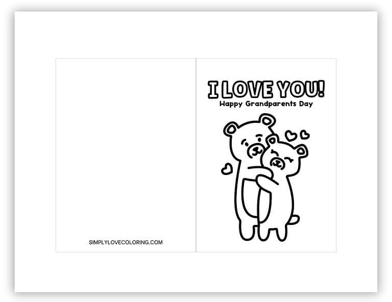 Grandparents Day Cards to Color (Free PDF Printables) - Simply Love ...
