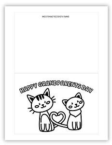 Grandparents Day Cards to Color (Free PDF Printables) - Simply Love ...