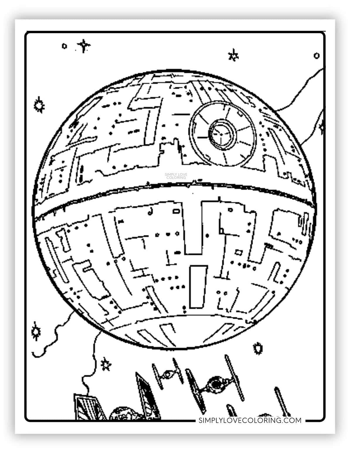 38 Stars Wars Coloring Pages (Free PDF Printables) - Simply Love Coloring