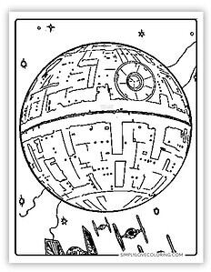 38 Stars Wars Coloring Pages (Free PDF Printables) - Simply Love Coloring