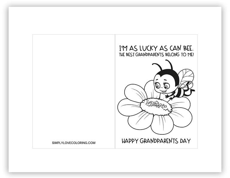 Grandparents Day Cards to Color (Free PDF Printables) - Simply Love ...