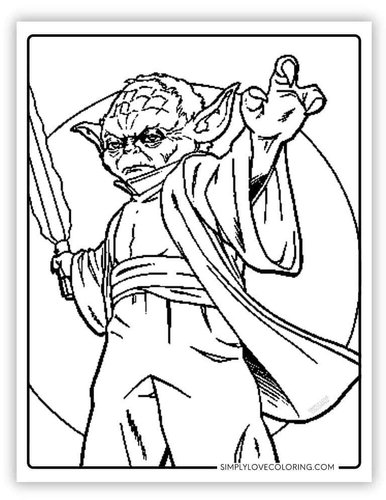 38 Stars Wars Coloring Pages (Free PDF Printables) - Simply Love Coloring