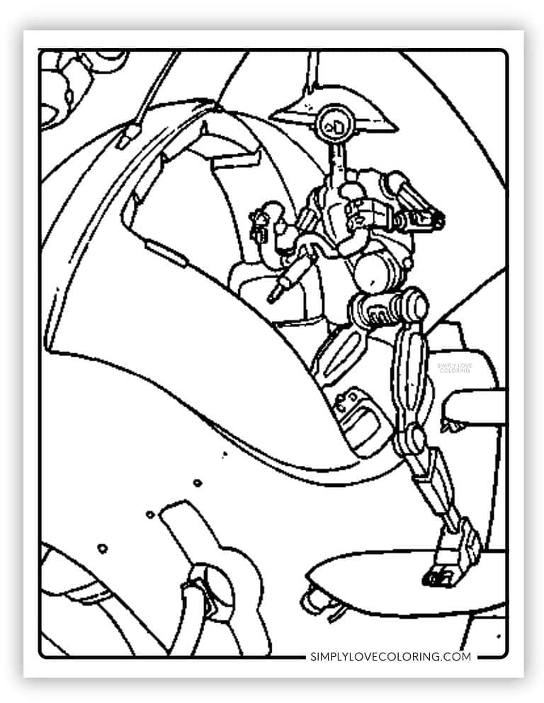 38 Stars Wars Coloring Pages (Free PDF Printables) - Simply Love Coloring