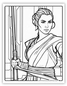 38 Stars Wars Coloring Pages (Free PDF Printables) - Simply Love Coloring